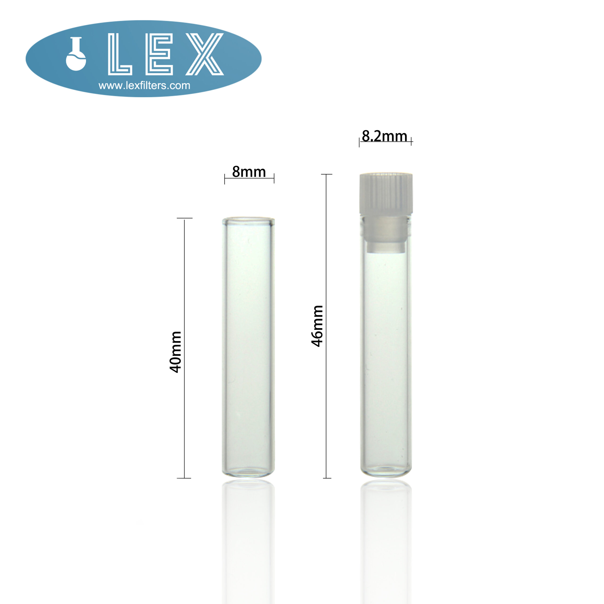 1ml Shell Vials - LEX